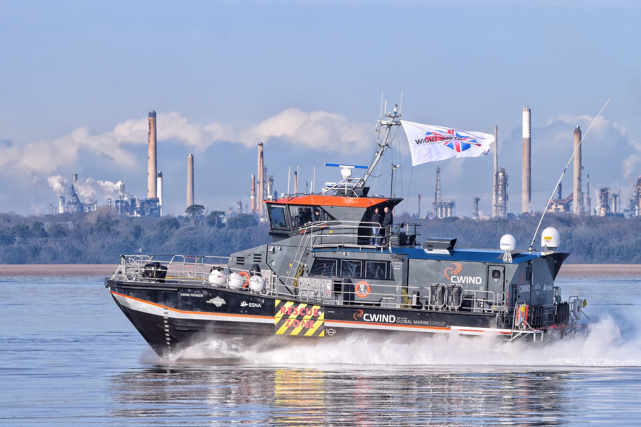 Crew Transfer Vessel Charter & Wind Farm Boat Hire | Services | CWind